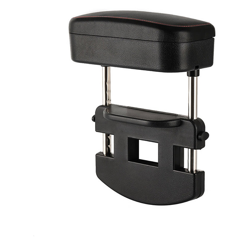 Cotiera, pentru masina, piele, reglabila, fara dezordine, neagra - eMAG.ro