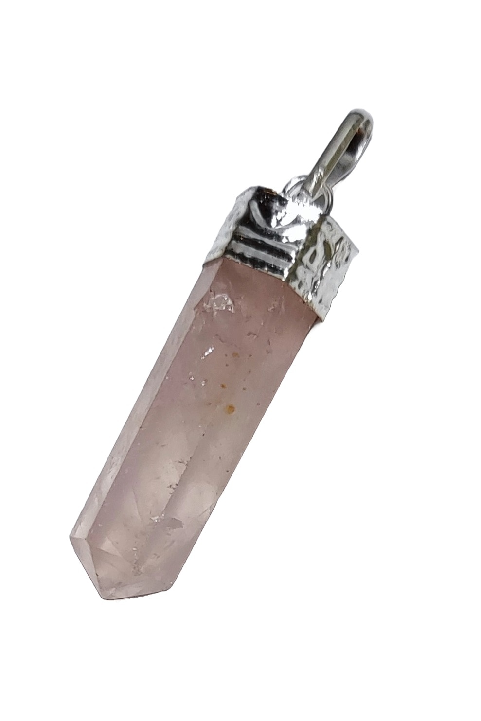 Bijuterii dama, Pandantiv din Cuart, Roz, 3 cm - eMAG.ro