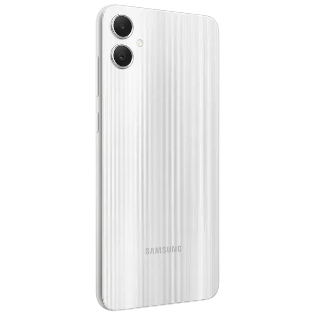 Mobiltelefon Samsung Galaxy A05, Dual SIM, 128GB, 4GB RAM, 4G, Ezüst ...