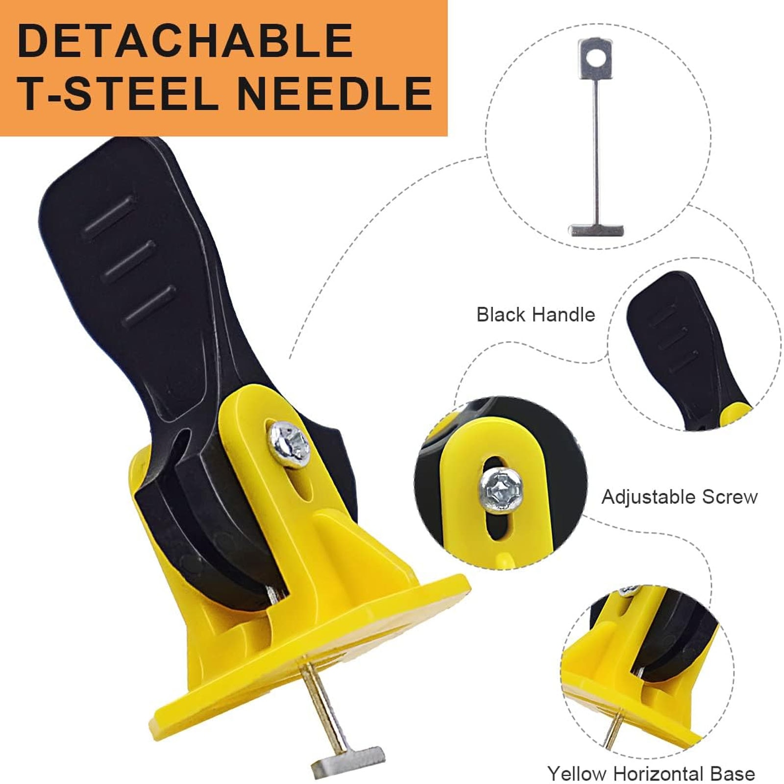 Set 50 tije refolosibile profesionale si set 50 T din otel, Axroad Mall ...