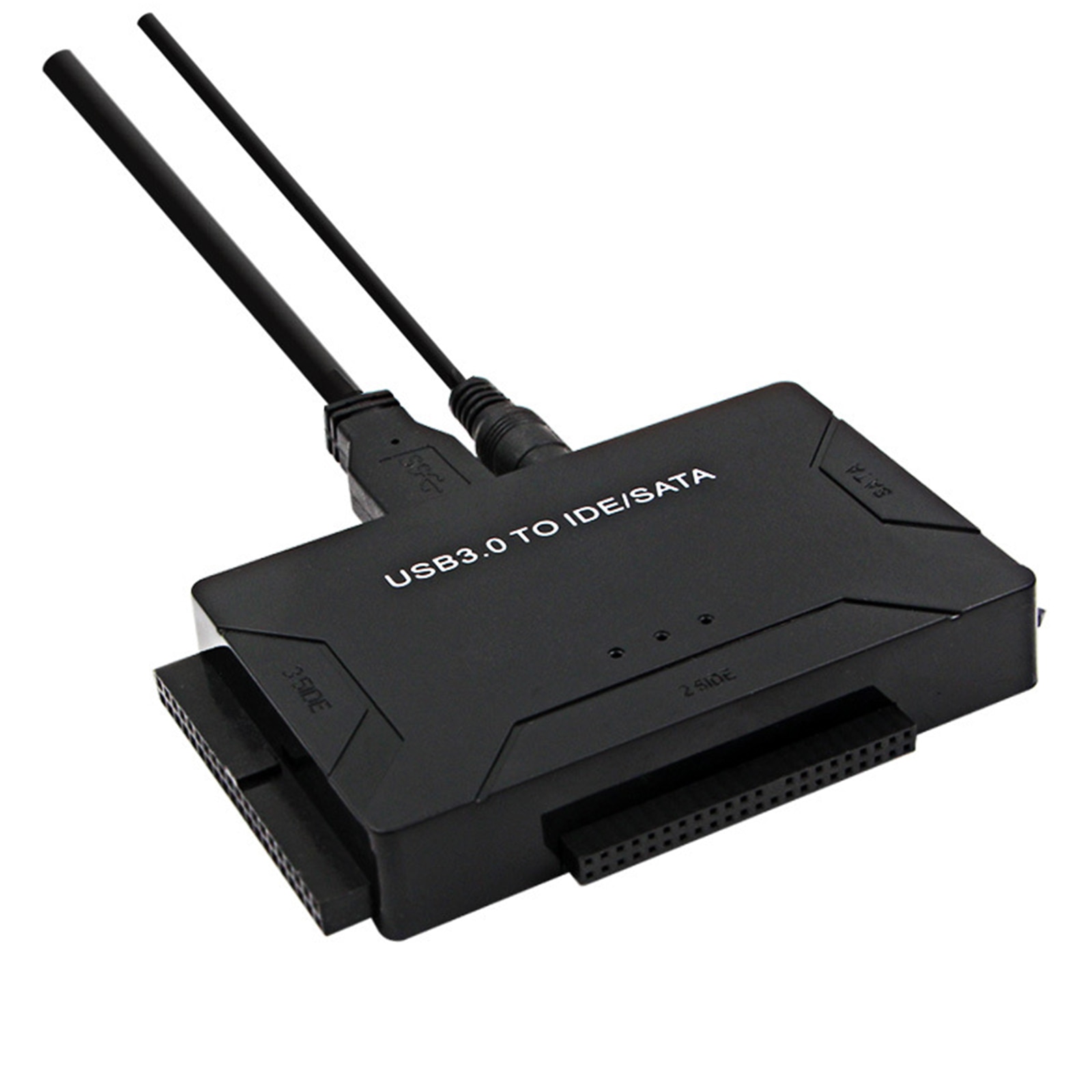Adaptor USB 3.0 la SATA/IDE 2.5/3.5 inch, Zggzerg, Cu sursa de ...
