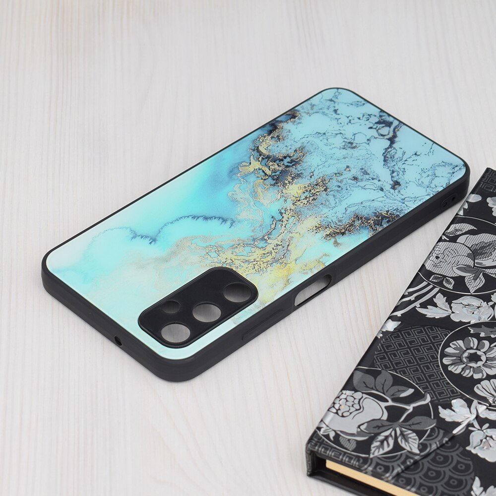 Кейс за Samsung Galaxy A05s - Techsuit Glaze Series - Blue Ocean - eMAG.bg