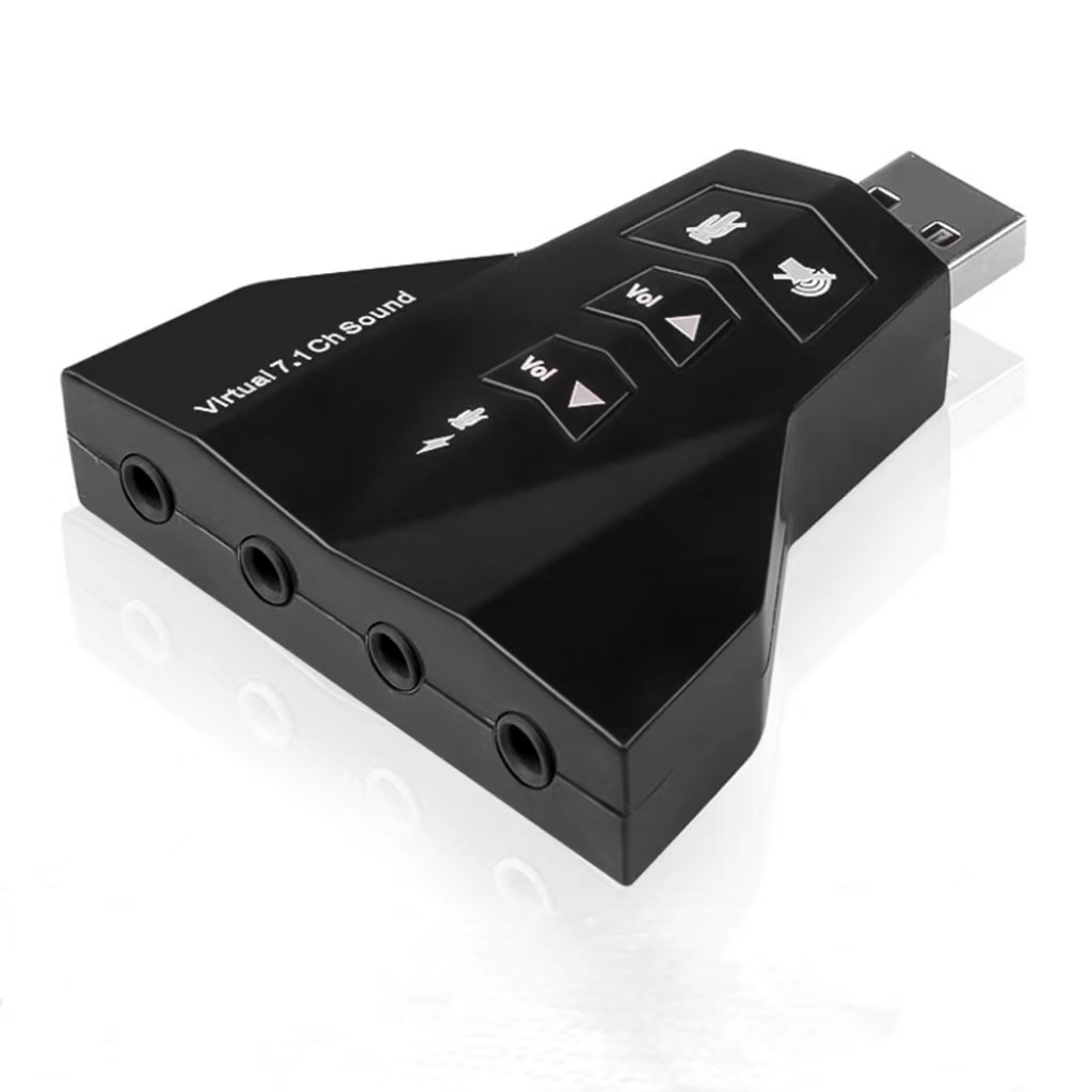 Звукова карта Usb черна Emag Bg