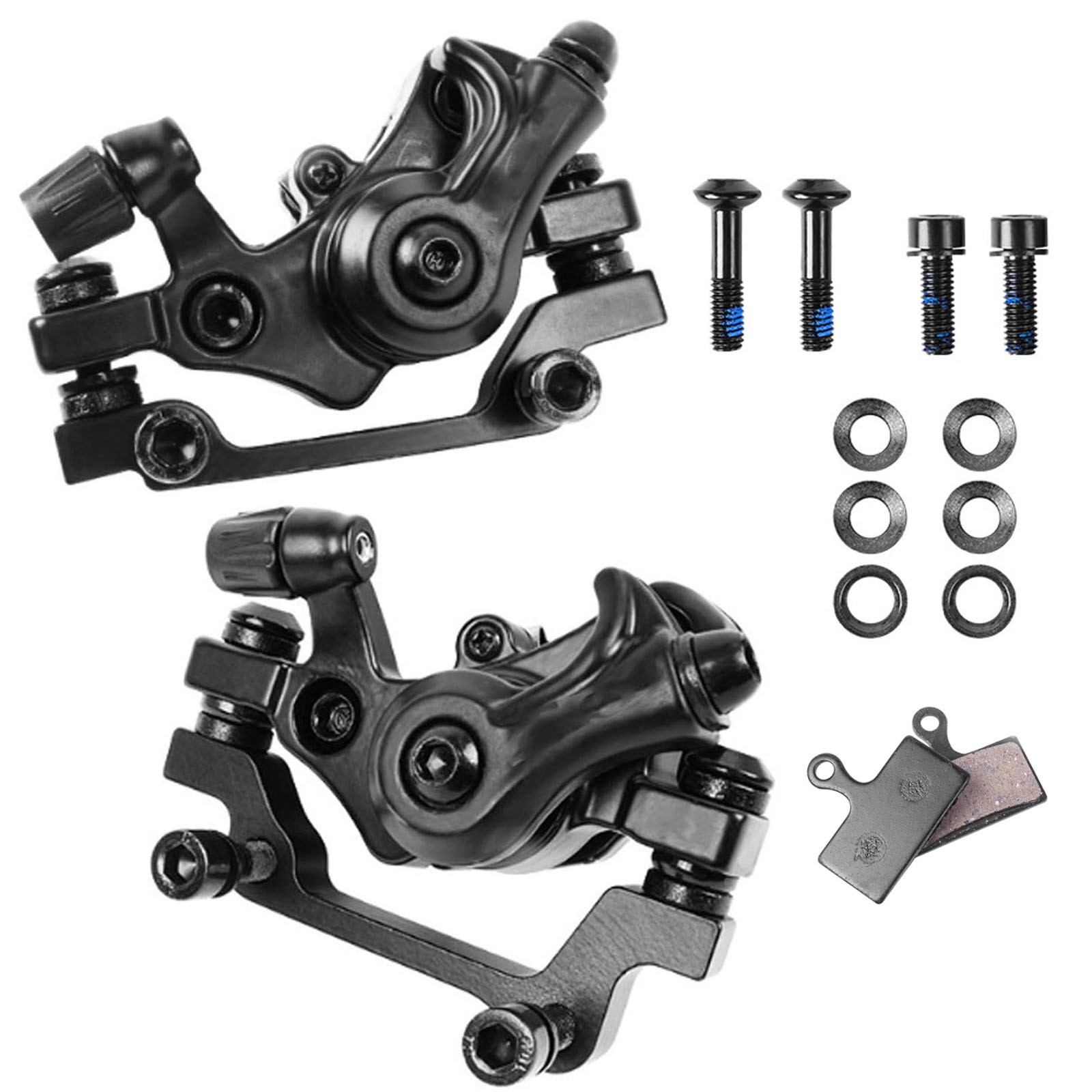 Kit de frana pe disc pentru biciclete, Axroad Mall, Inclusiv etrier ...