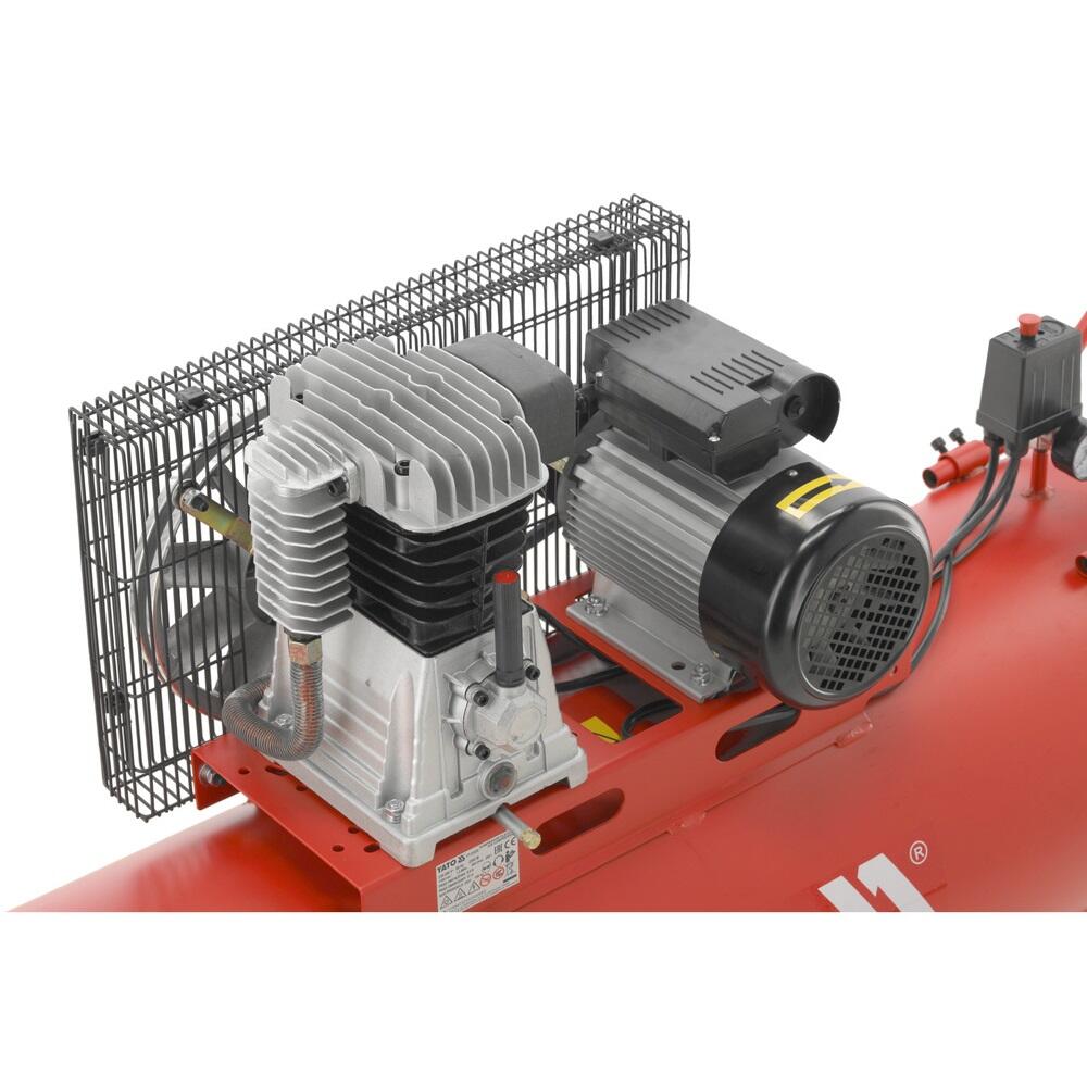 Compresor cu ulei, 2 racorduri, 2200W, 200l, 360l/min, 10Bar, 2850 rpm ...