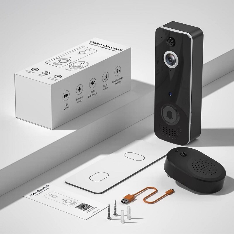 Sonerie video inteligenta, Chigoods®, Sonerie inclusa, Wireless ...