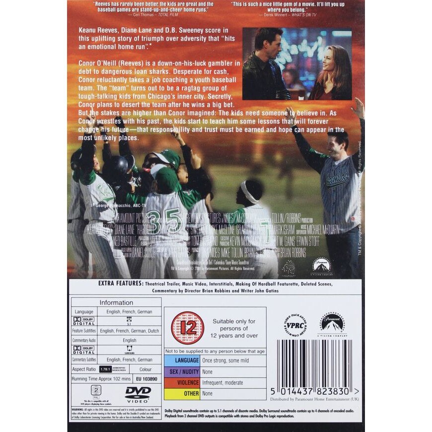 Hard Ball [DVD] - eMAG.ro