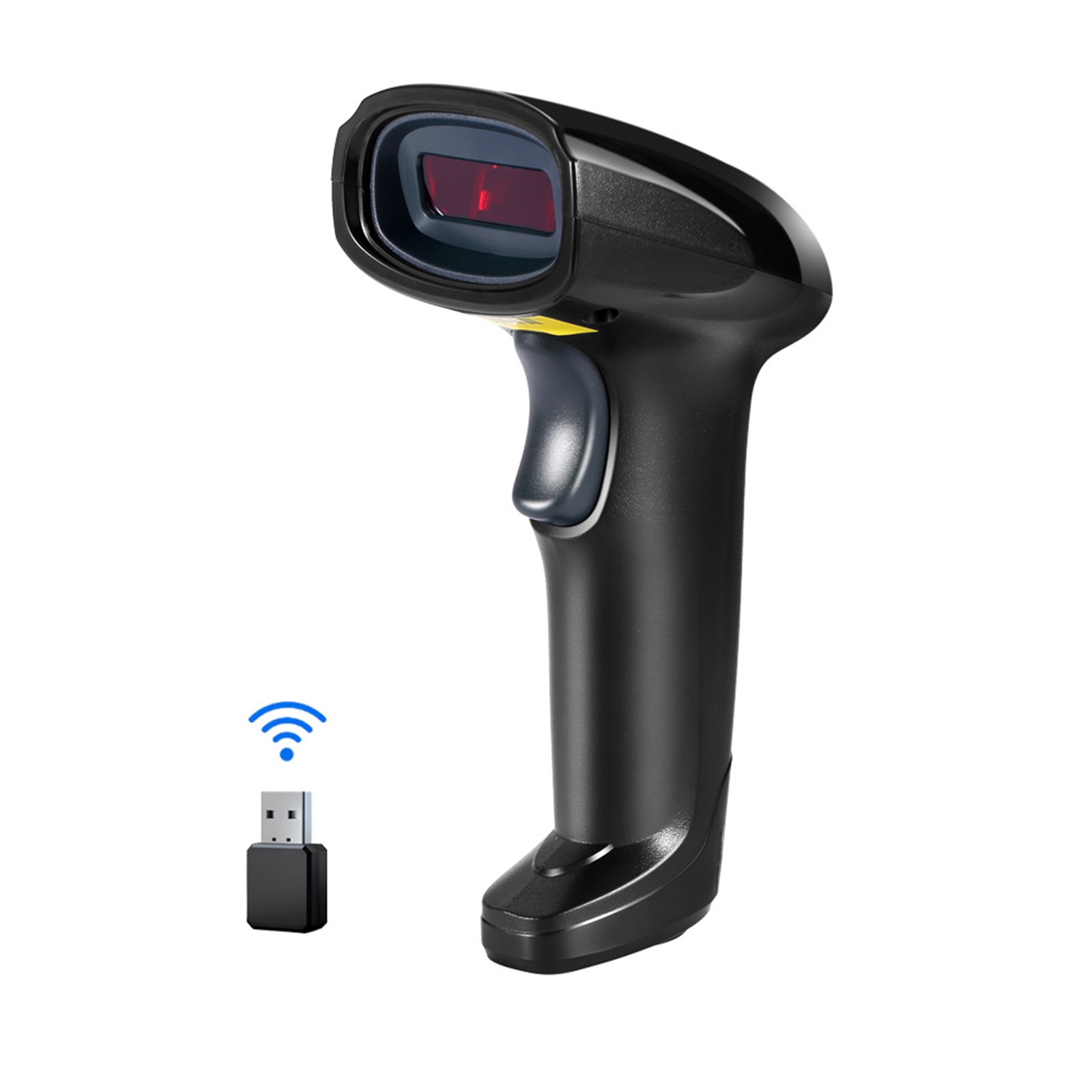 Scanner cod de bare, Zggzerg, Cu senzor laser, Cu baterie interna ...