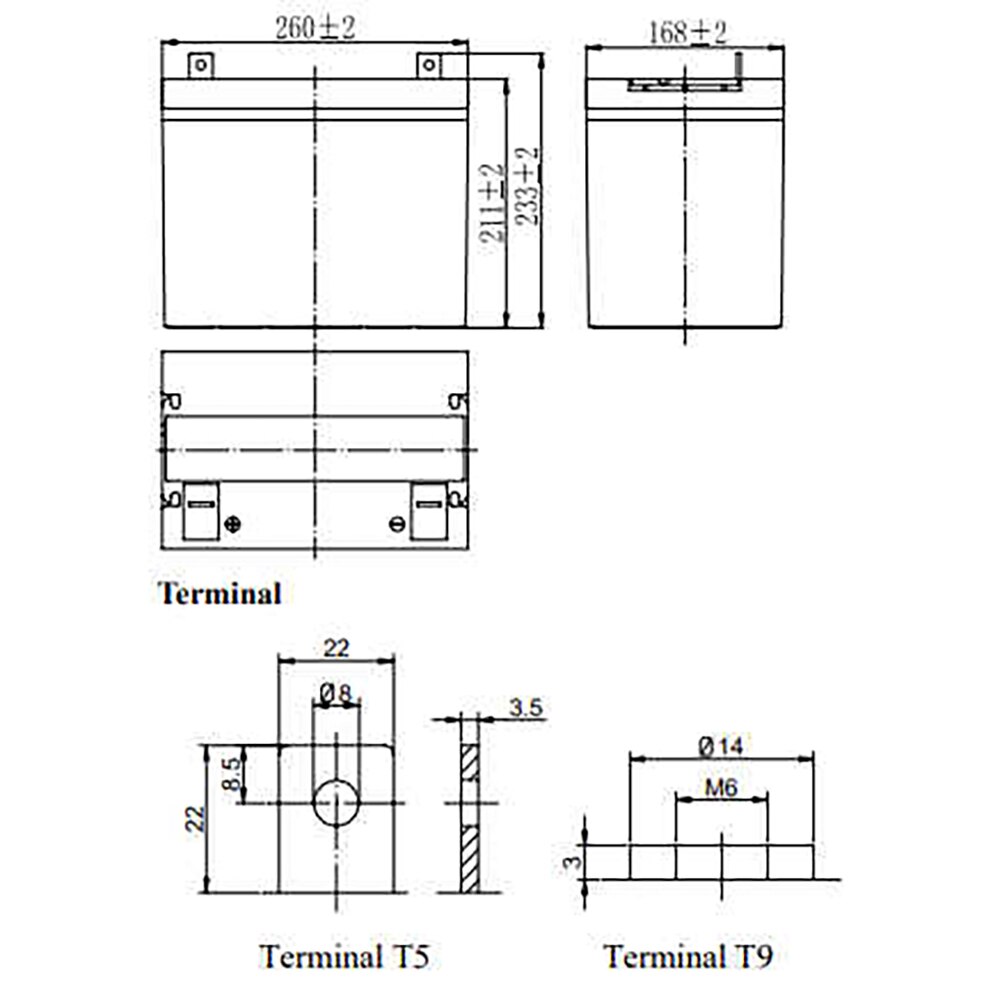 Acumulator stationar 12V 85Ah LFP1285 AGM VRLA sigilat - eMAG.ro