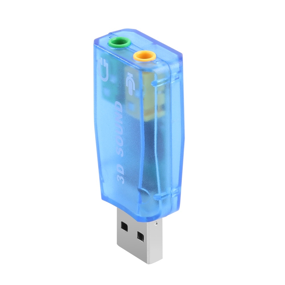 Placa de sunet, USB, blue - eMAG.ro