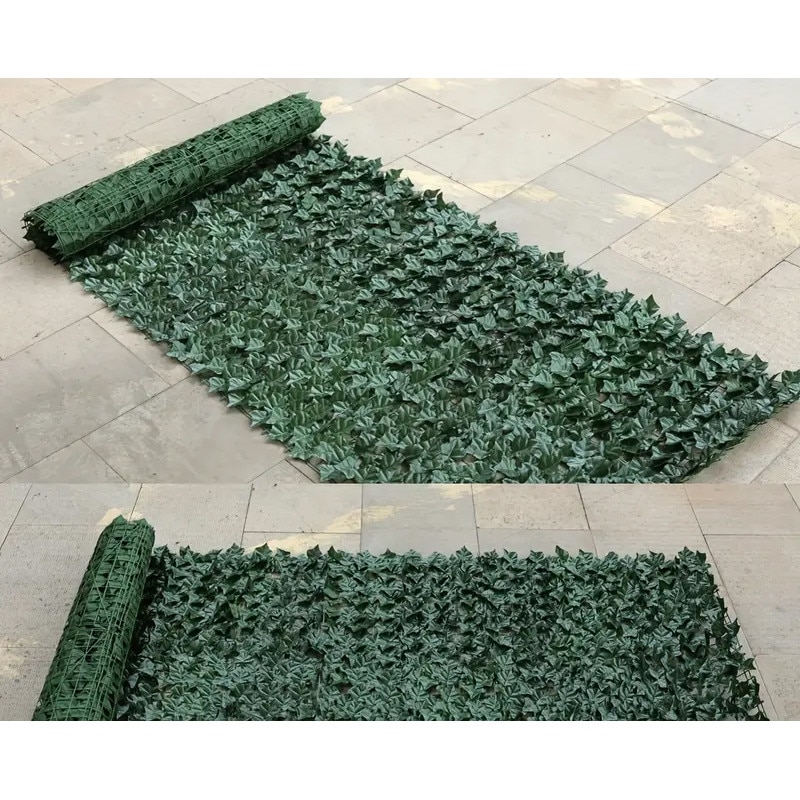 Rulou gard viu frunze artificiale 100x300 cm pentru balcon, terasa ...