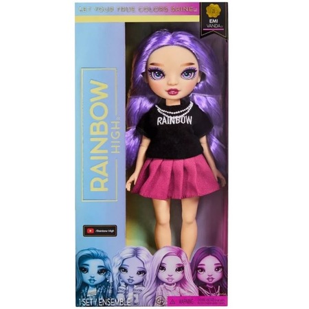 Papusa Rainbow High Series 3 Budget Release Emi Vanda, par mov, 28 cm ...