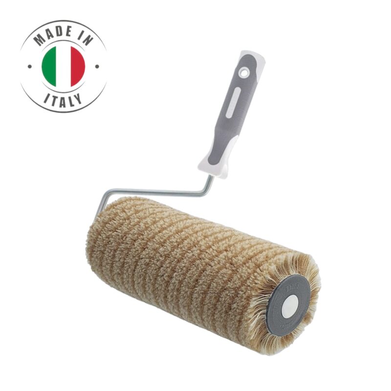 Trafalet pentru suprafete rugoase, 23 cm, Perlon, cu maner din ZINC ...