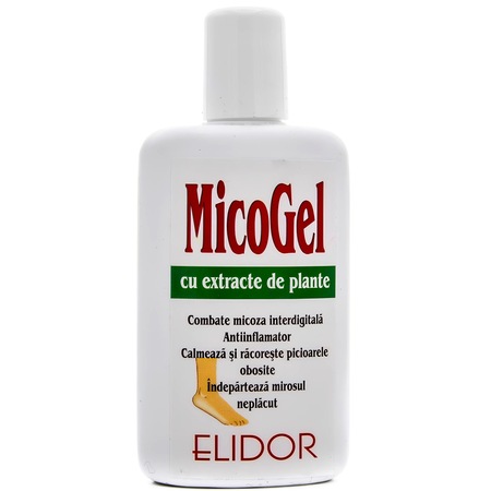 Gel antimicotic picioare, efect antifungic, antiimflamator, calmant si ...