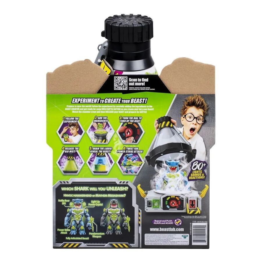 Set de joaca Moose Toys Beast Lab Rechin - eMAG.ro