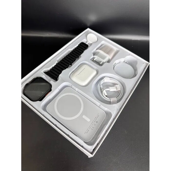 Set Ceas Smartwatch X8 Unique Combination, sport Bluetooth, Magnetic ...