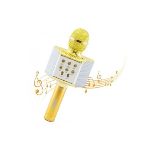 Microfon karaoke pentru copii, multifunctinal, wireless, bluetooth ...