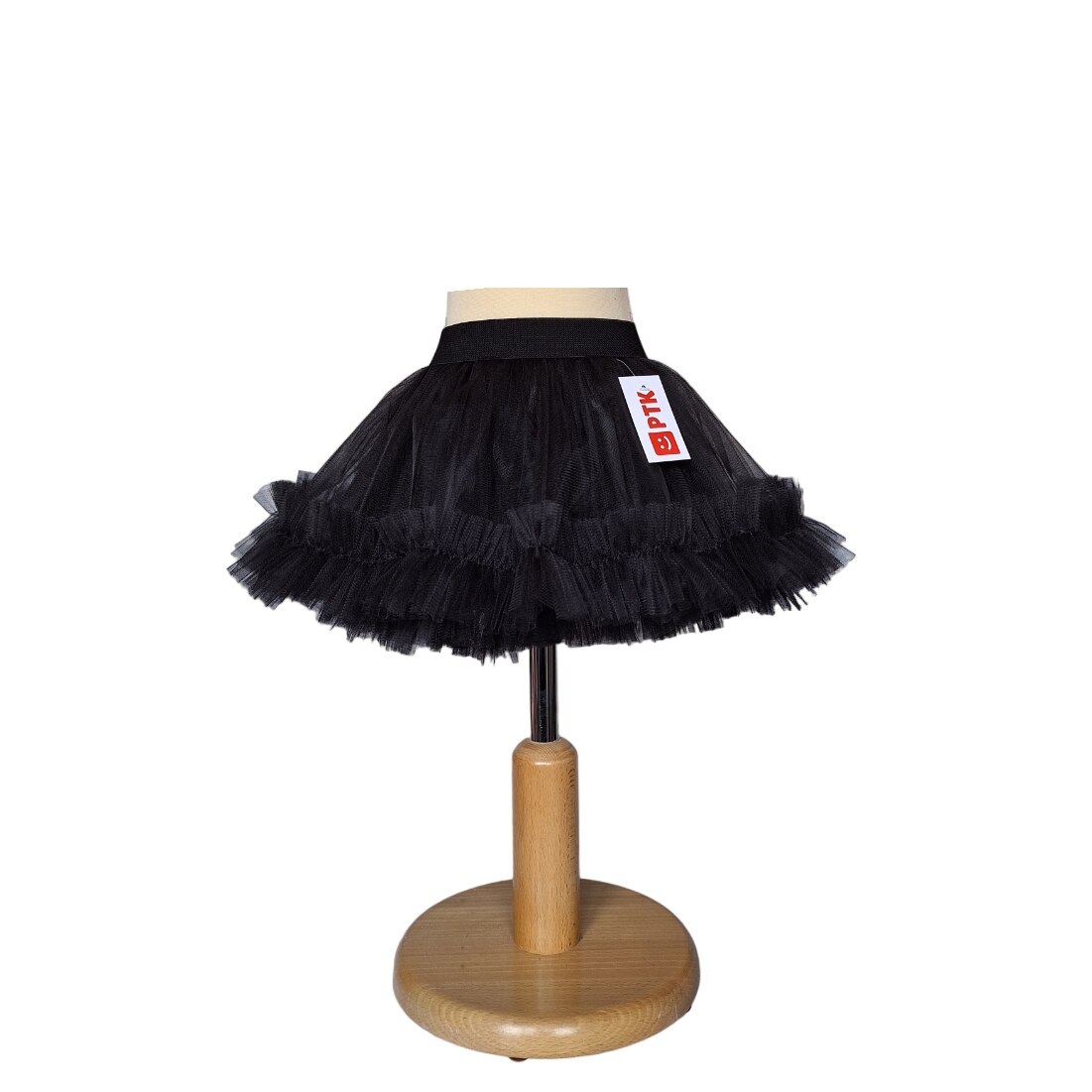 Fusta tulle tutu Negru cu cret Ptk Fashion - 7 ani - eMAG.ro