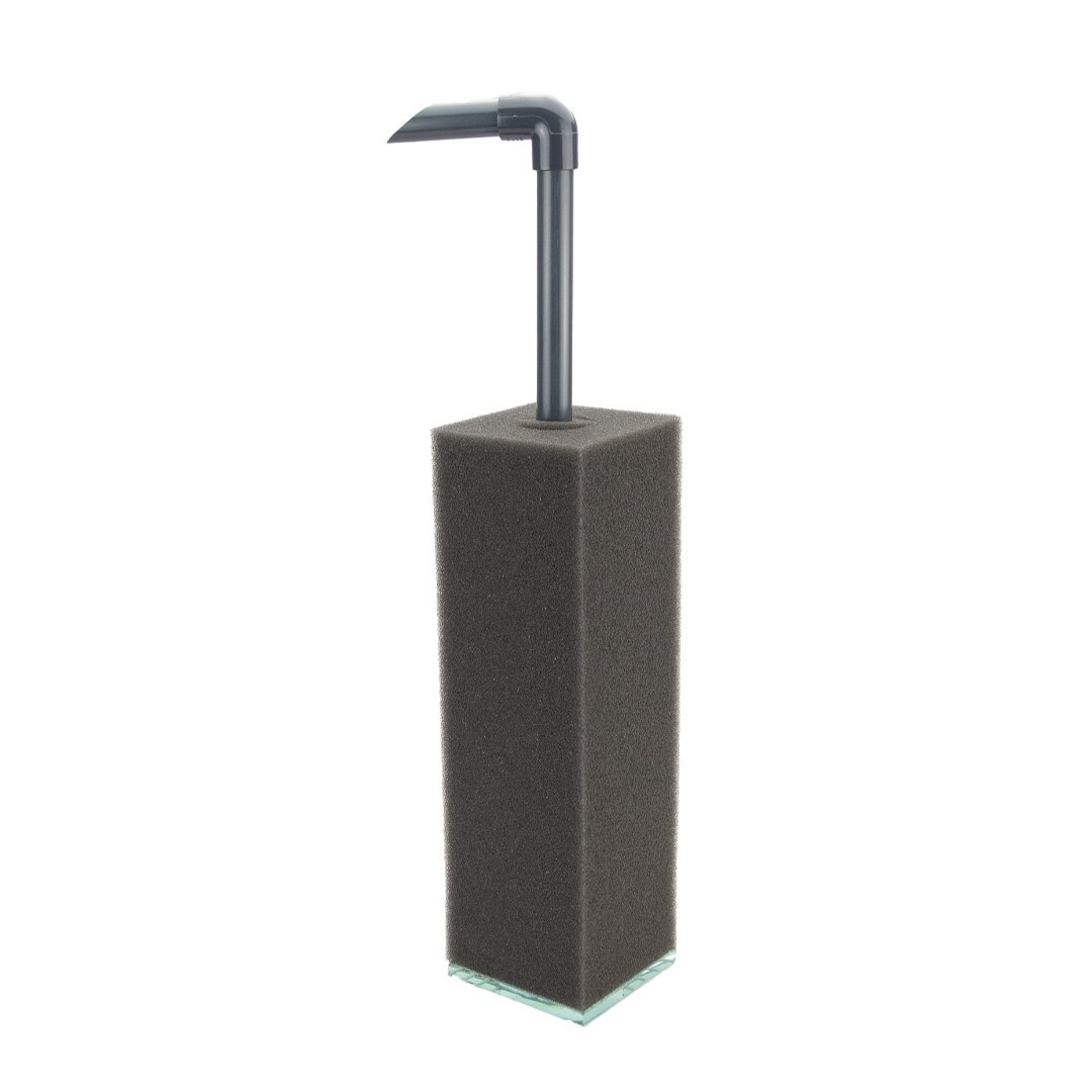 Filtru acvariu, EnvobeeShrimp, Burete, 10X10X34cm, Negru - eMAG.ro