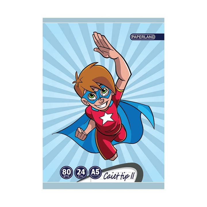 Caiet tip 2, 24 file, Paperland Premium - eMAG.ro