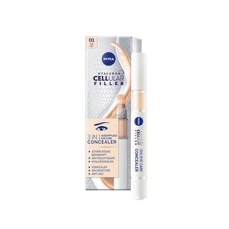 Set 2 x Corector Hidratant pentru Ochi Nivea Cellular 3 in 1, Light 4 ...
