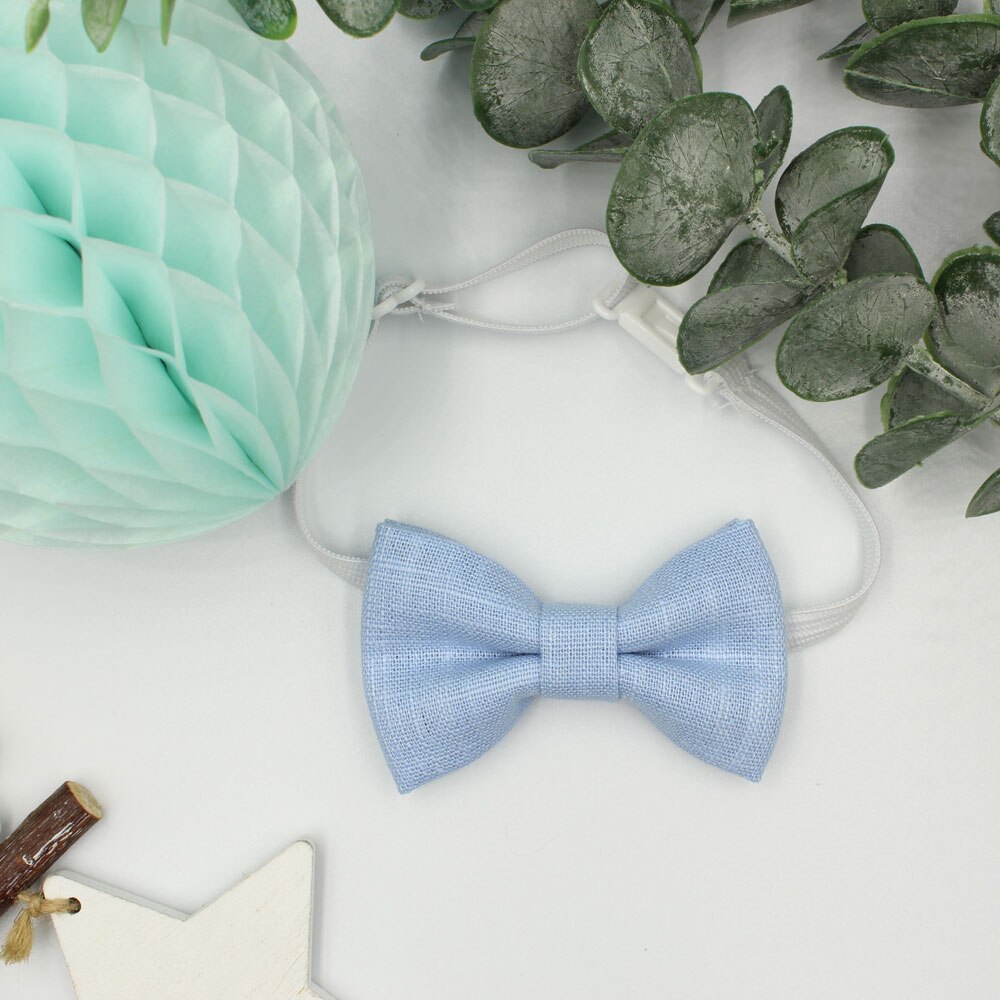 Papion pentru copii, Jfashion, In, 8 x 5 cm, Albastru - eMAG.ro