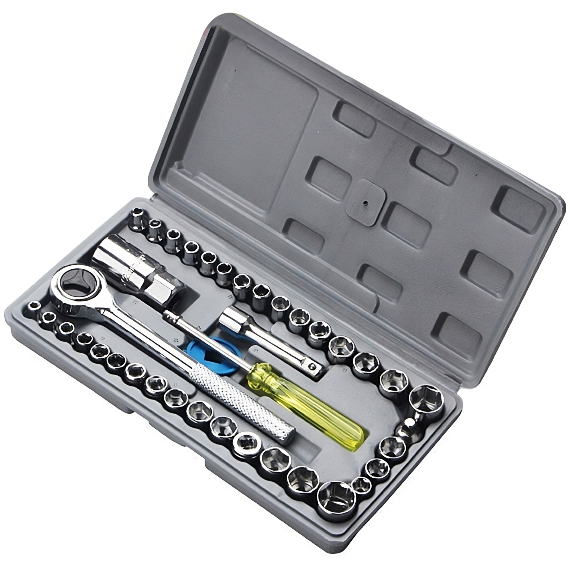 Set Trusa Scule Retoo HandyTools, 40 Piese, Otel, 34 Nasade Populare ...