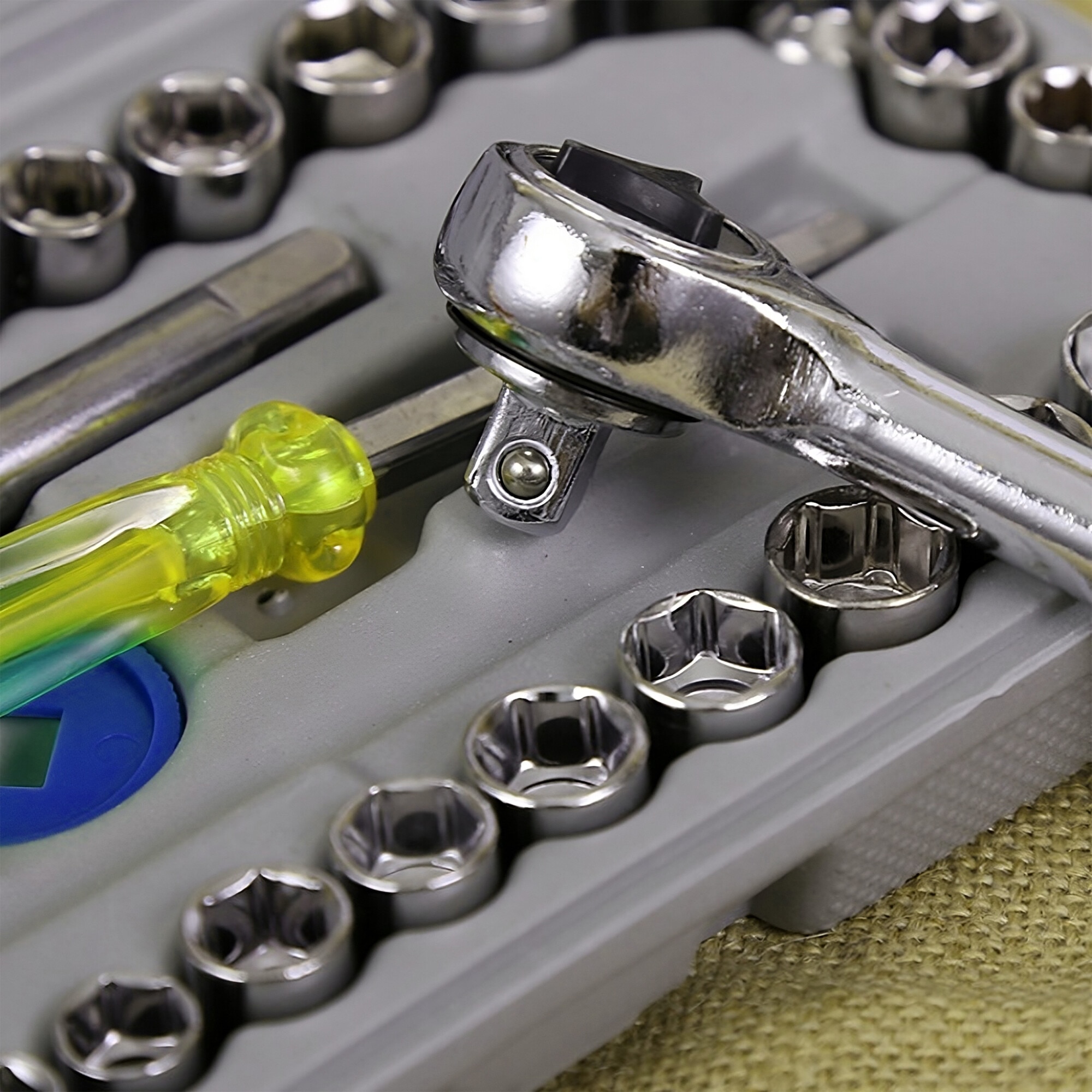 Set Trusa Scule Retoo HandyTools, 40 Piese, Otel, 34 Nasade Populare ...