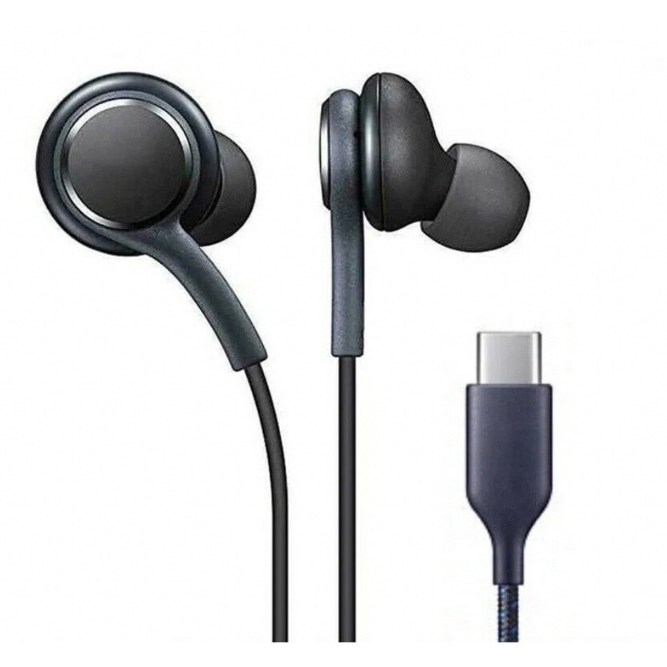 Casti cu Fir In Ear, Punto Franco®, Conector USB-C, Compatibil cu ...