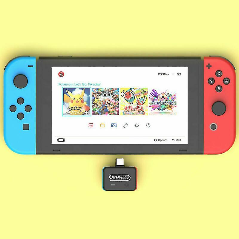 RCM Loader / Jig pentru Nintendo Switch, Built-in Atmosphere, ReiNX si ...