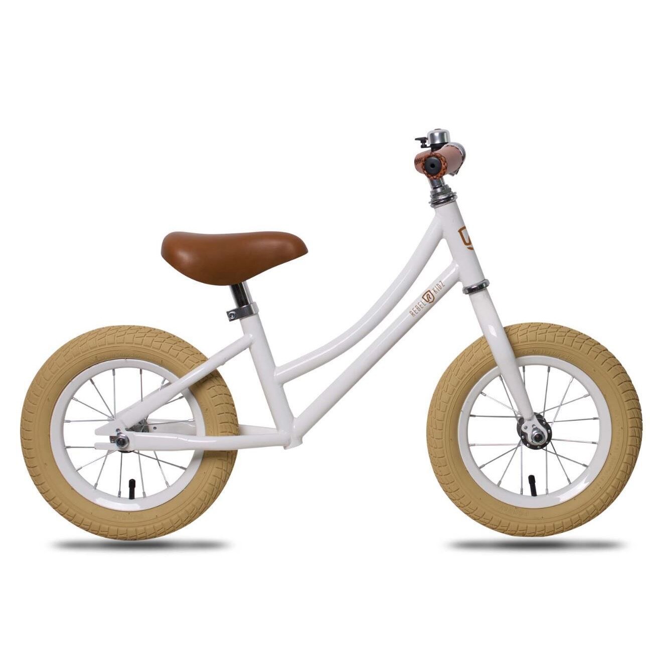 Bicicleta Rebel Kidz Classic fara pedale, pentru copii din otel, roti ...