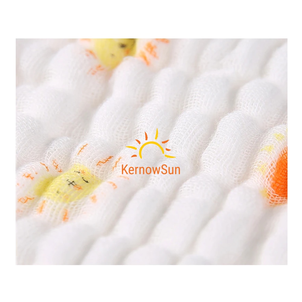 Prosop din muselina KERNOWSUN pentru copii 70x90cm, Animale - eMAG.ro