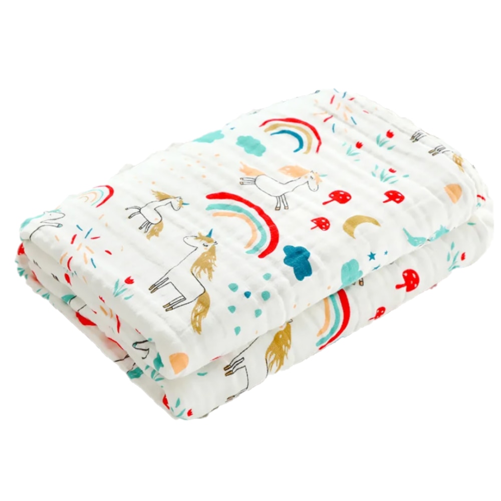 Prosop din muselina KERNOWSUN pentru copii 70x90cm, Animale - eMAG.ro
