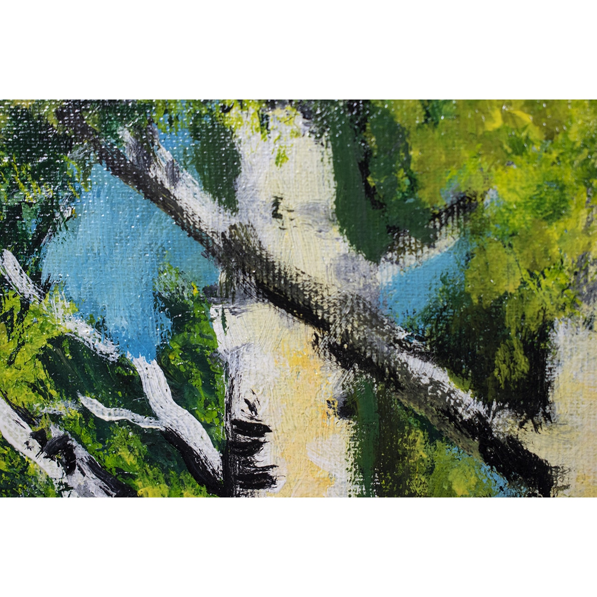 Tablou pictat manual living, dormitor, hol, Peisaj din natura, peisaj ...