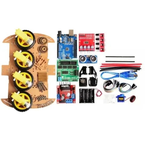 Kit robot masina inteligenta 4WD - eMAG.ro