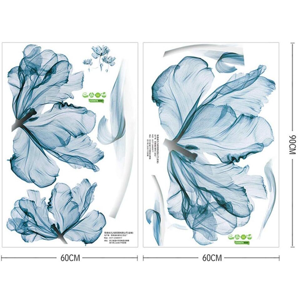 Sticker Decorativ Autoadeziv CCmax, Floare de Lotus, 1000x840 mm ...
