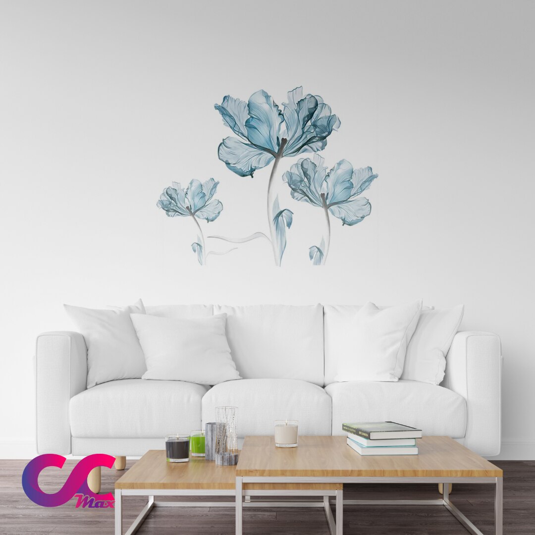 Sticker Decorativ Autoadeziv CCmax, Floare de Lotus, 1000x840 mm ...