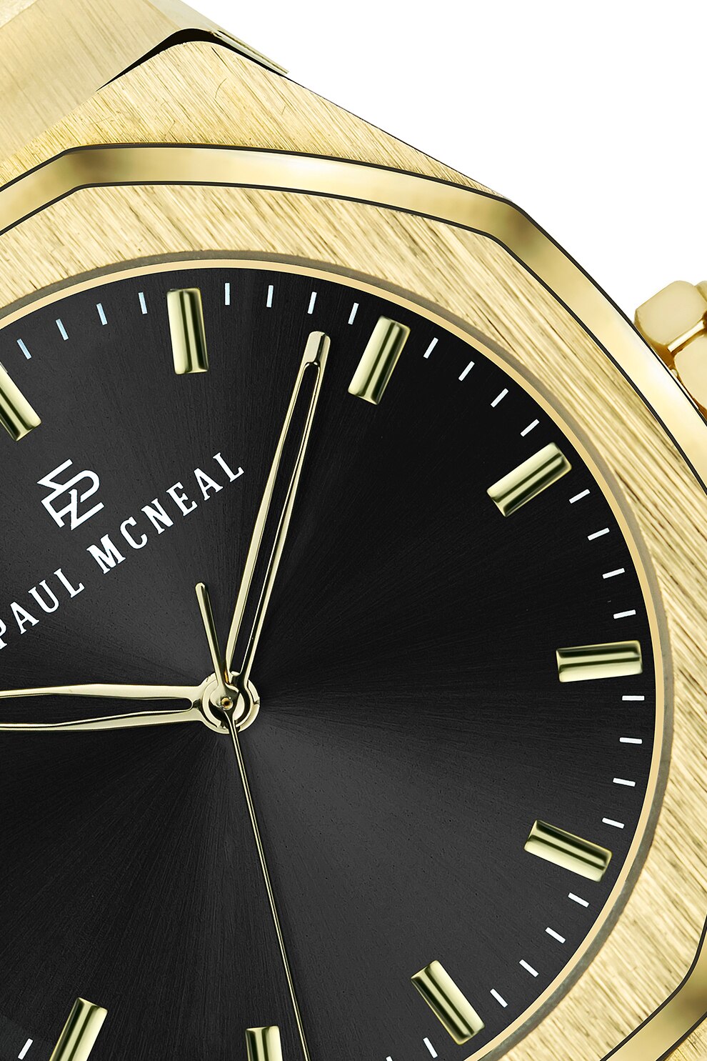 Paul McNeal, Ceas quartz cu bratara metalica, Auriu - eMAG.ro