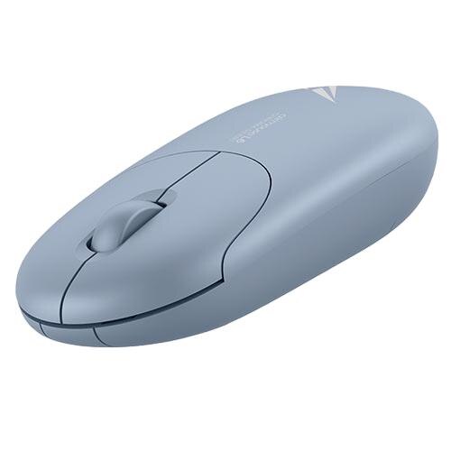 Mouse silentios, ALCATROZ, Wireless, Albastru deschis - eMAG.ro