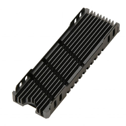 Radiator pentru unitate SSD, Gembird, M.2 NVMe 2280, 76 x 24 x 6.3 mm ...