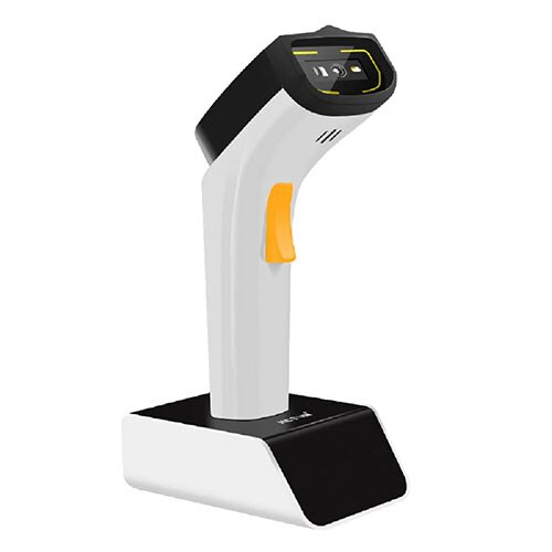 Cititor coduri de bare 2D, NETUM, Wireless si Bluetooth, Alb/Negru ...