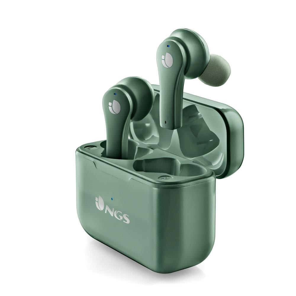 Casti wireless, NGS, Bluetooth, Verde - eMAG.ro