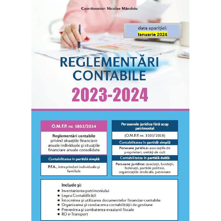 Reglementari Contabile 2023-2024 - Nicolae Mandoiu - eMAG.ro
