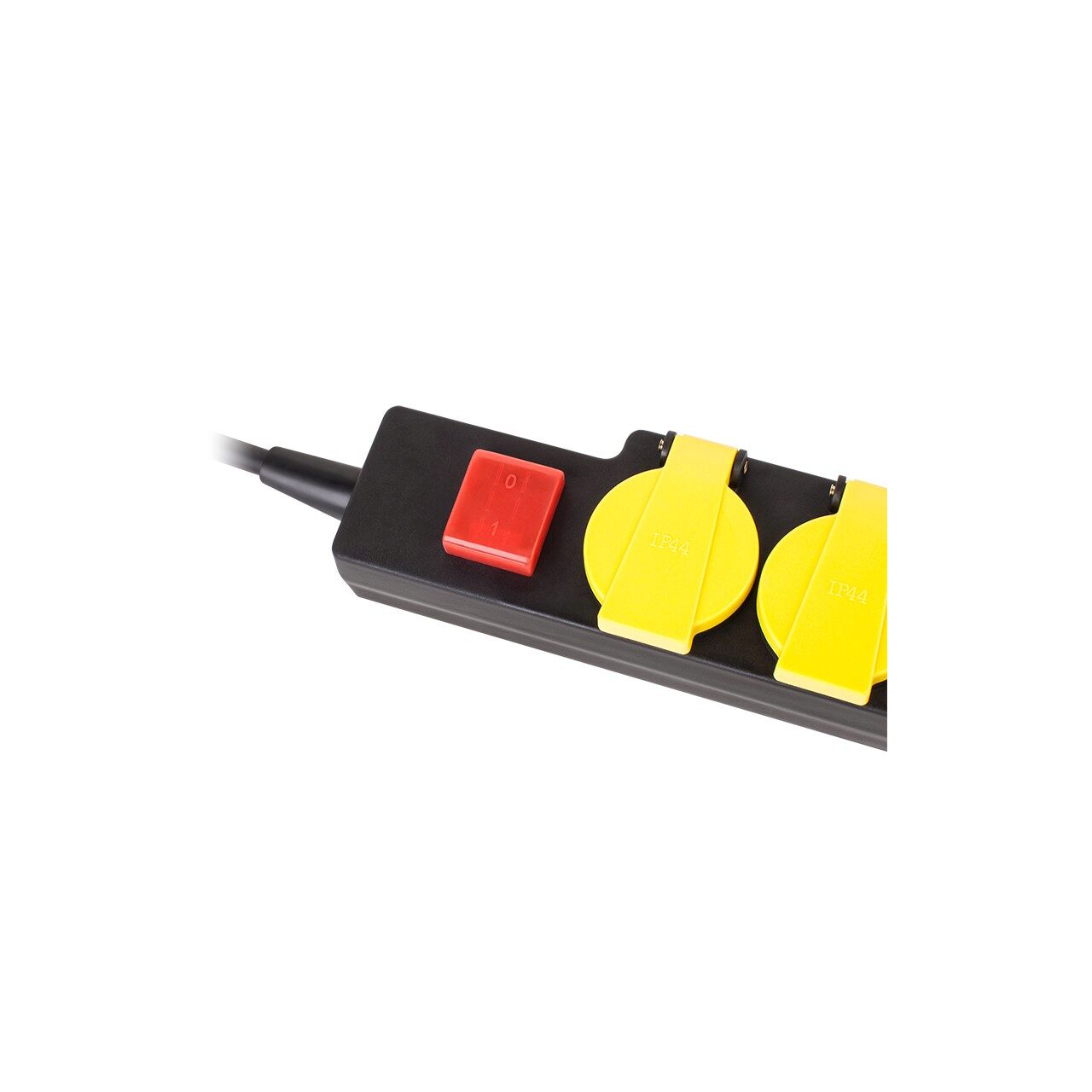 Prelungitor de exterior, 5 prize cu capac, IP44, lungime 3 m, 16A ...