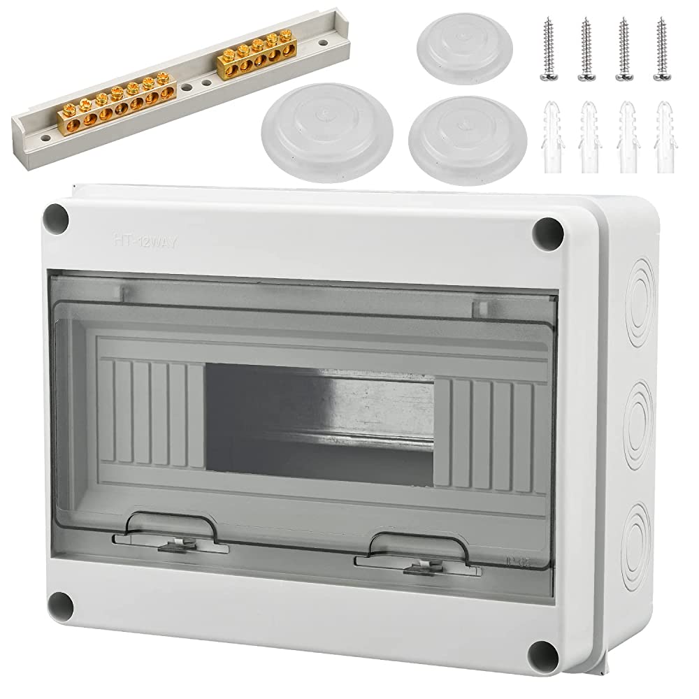 Panou electric, ZLFGKPQ, Impermeabil, IP65, 12 module, Alb - eMAG.ro