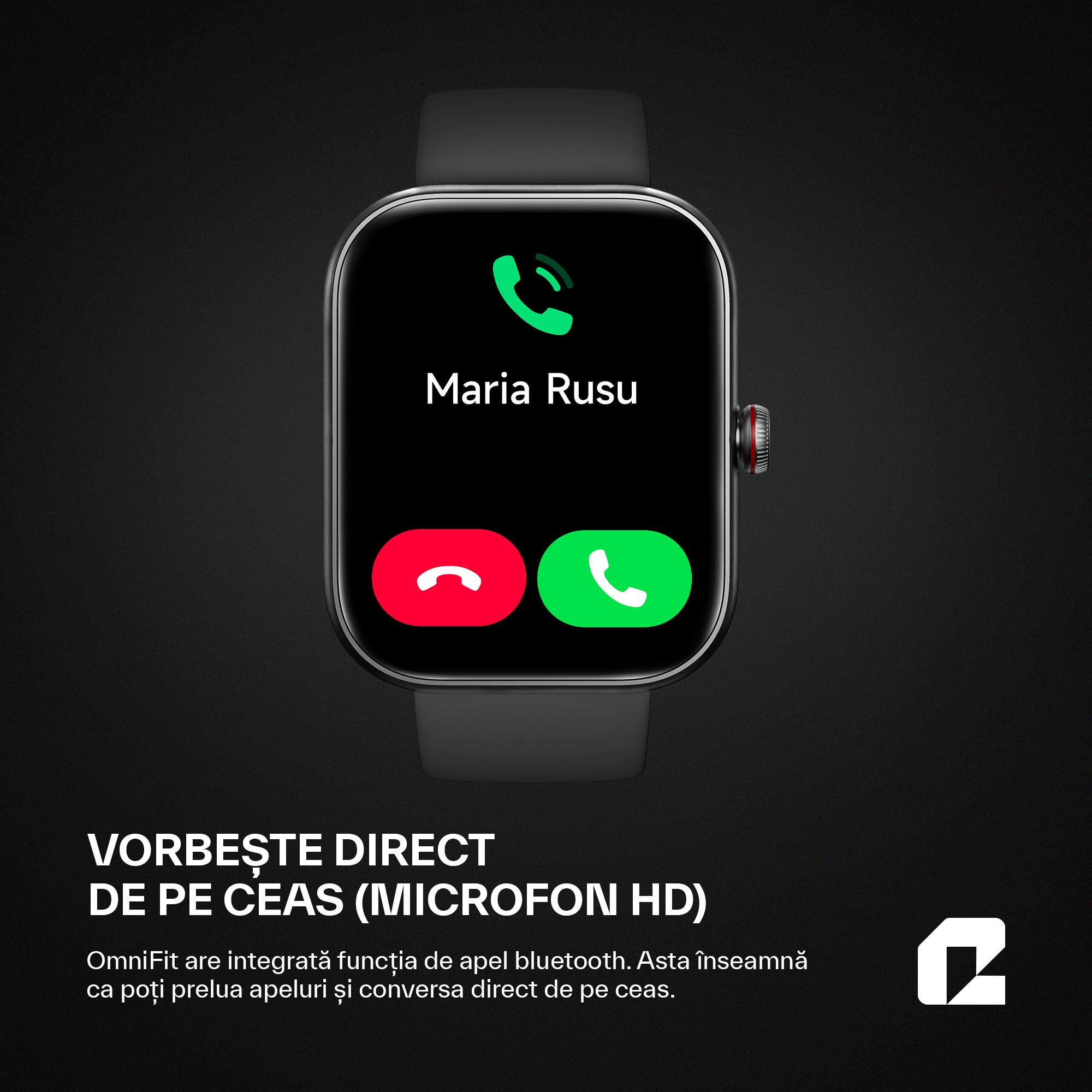 Ceas smartwatch, Qualtec by Koppel®, inteligent, fitness, sport ...