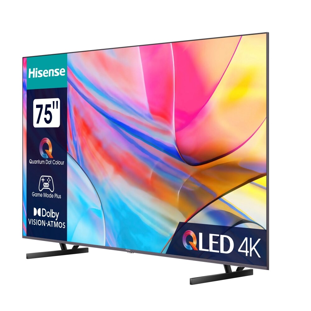 Телевизор Hisense 75" A7GQ, 4K Ultra HD 3840x2160, QLED, FALD, Quantum ...
