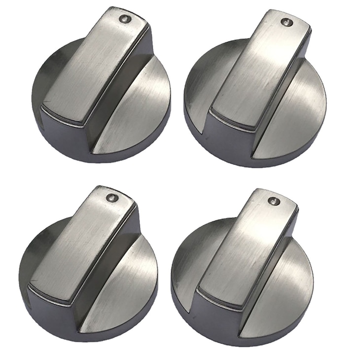 Set 4 butoane aragaz universal, Axroad Mall, 8 mm, 0°, Rezistent la ...