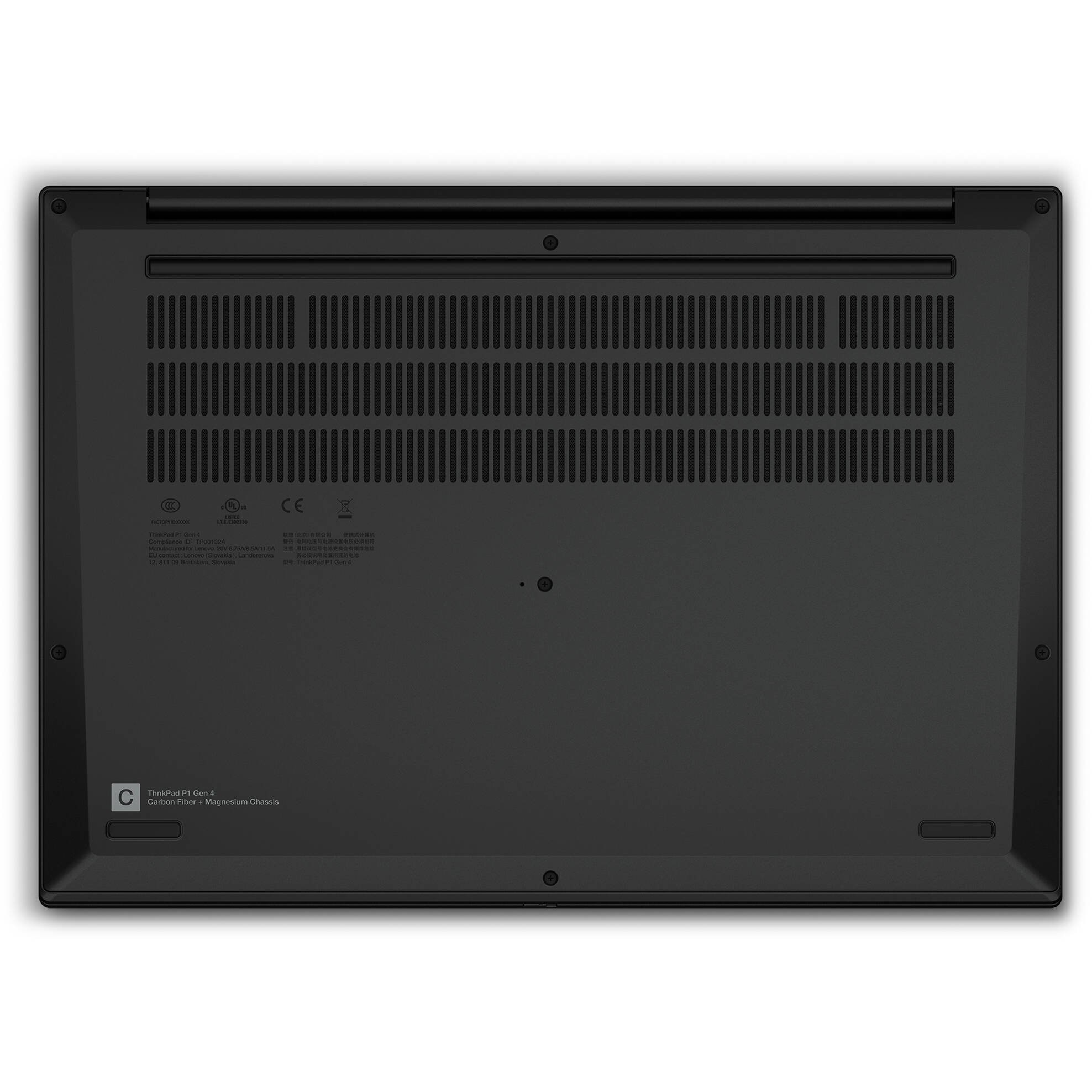 Лаптоп Lenovo ThinkPad P1 Gen 4, 16" WQUXGA 3840x2400 IPS 600nits ...