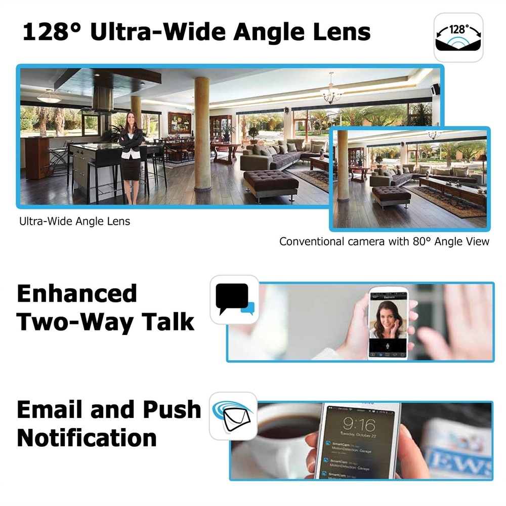 Samsung SmartCam HD Pro Camera IP - eMAG.ro